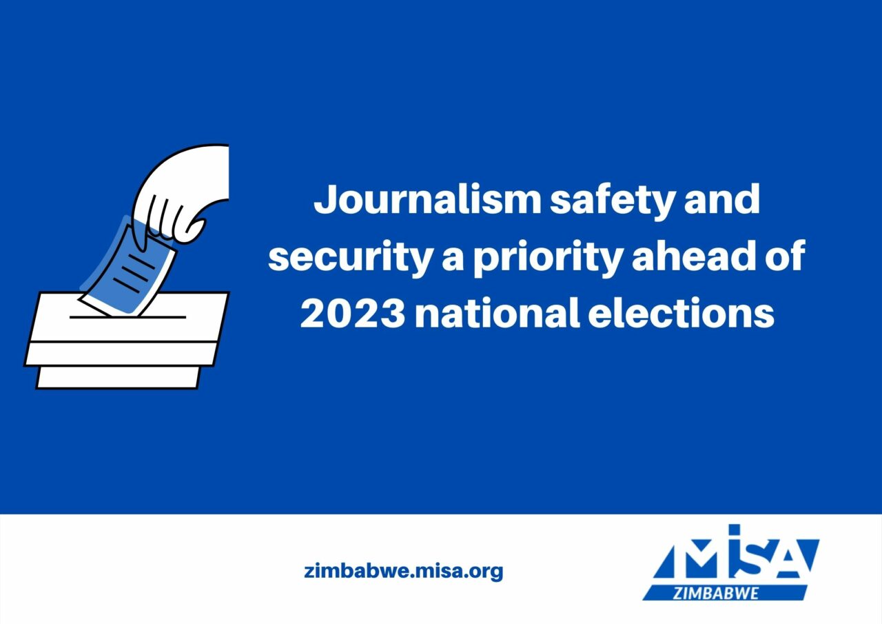 Journalism safety and security a priority ahead of 2023 national ...